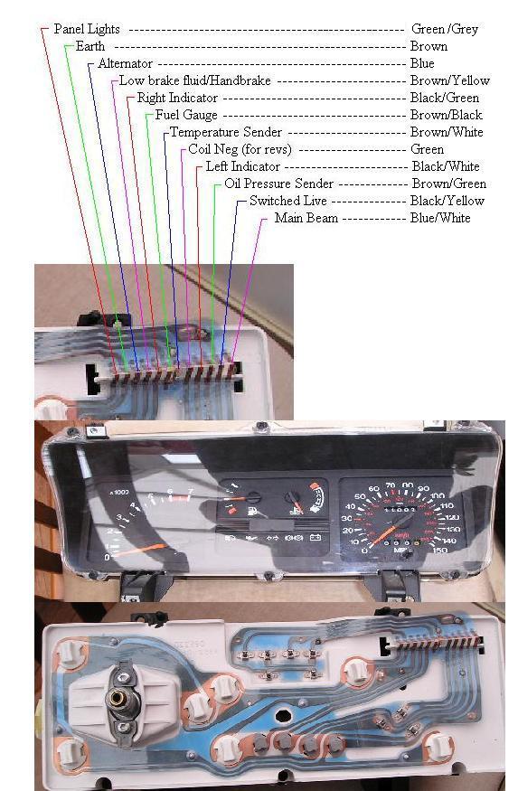 Sierra Rev Counter Wiring - Electrics - The UK Kit Car Club