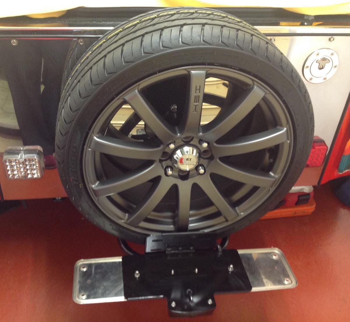 Securing Spare Wheel - Fitting & bodywork - The UK Kit Car Club