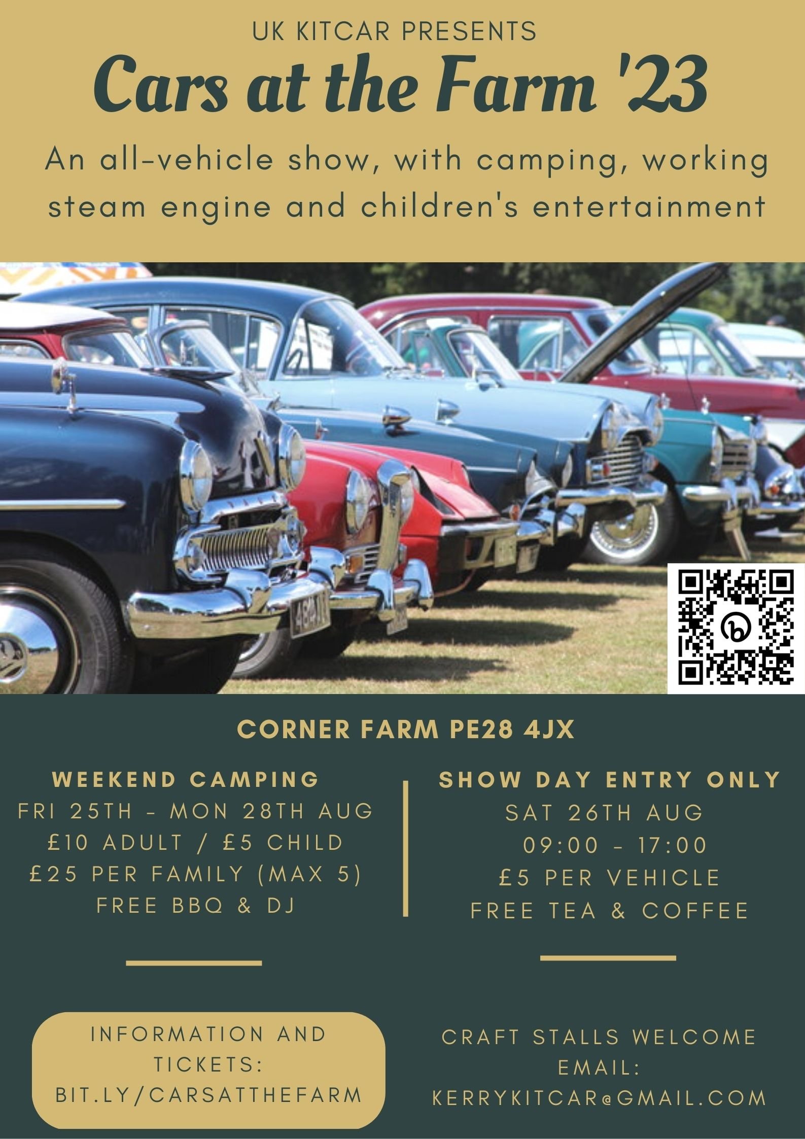 Cars At The Farm - Club Calendar - The UK Kit Car Club