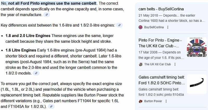 Engine Identification - Engine - The UK Kit Car Club
